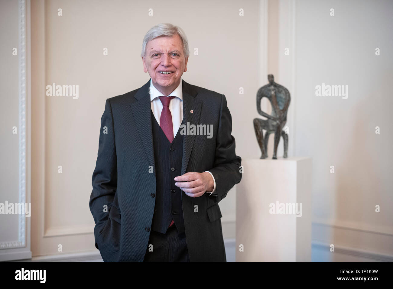 Wiesbaden, Deutschland. 21 Mai, 2019. Der Hessische Ministerpräsident ...