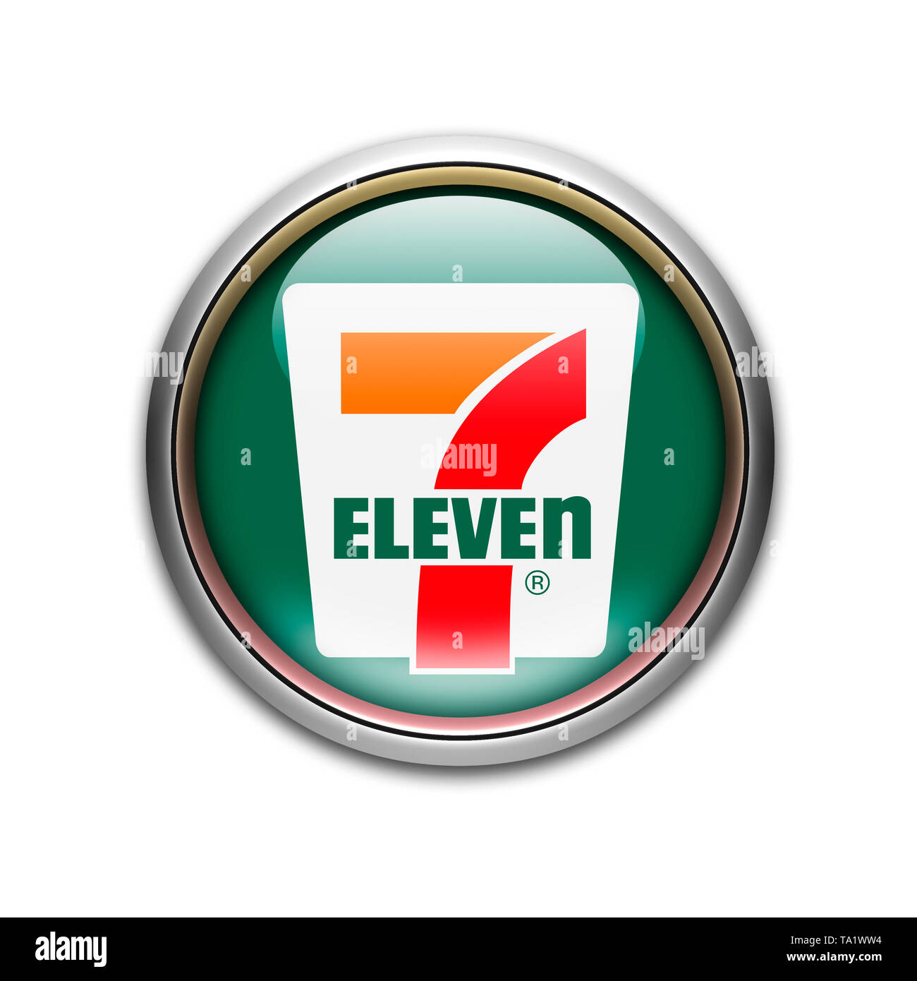 7 elf logo -Fotos und -Bildmaterial in hoher Auflösung – Alamy