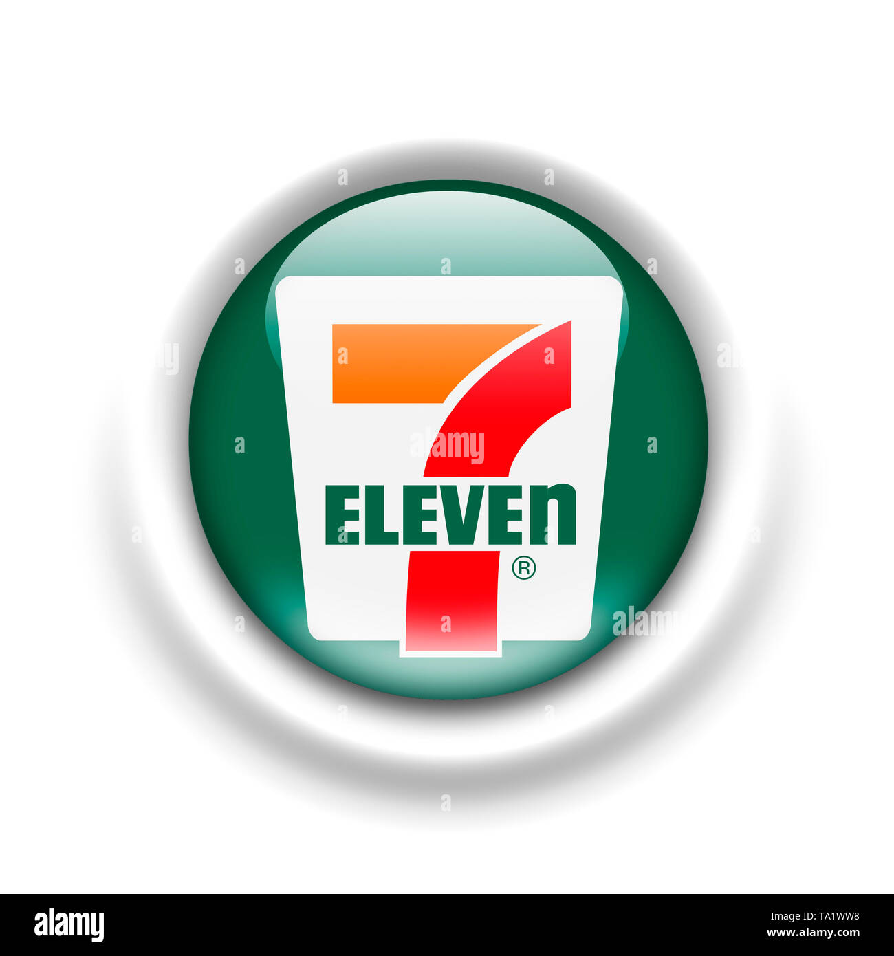 7 elf logo -Fotos und -Bildmaterial in hoher Auflösung – Alamy