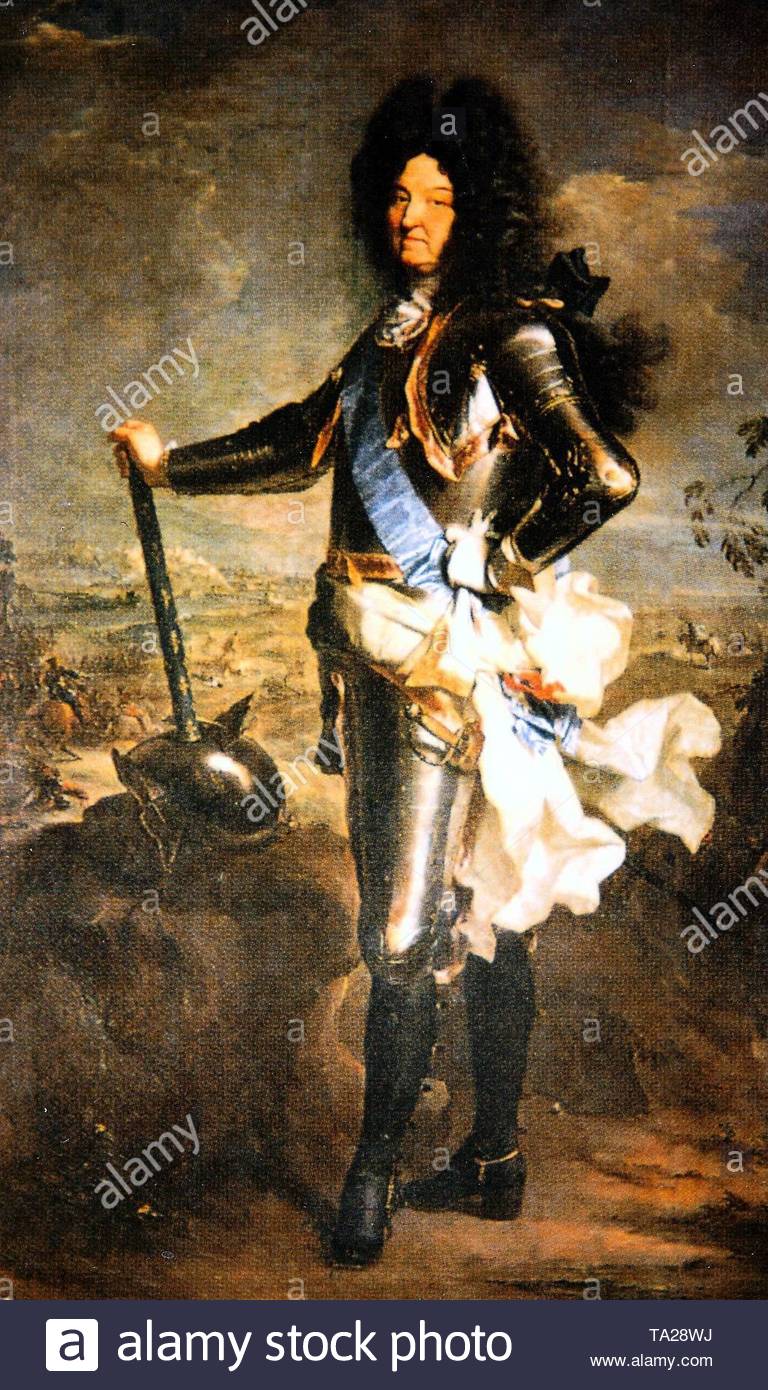 Louis Xiv Painting Stockfotos und -bilder Kaufen - Alamy