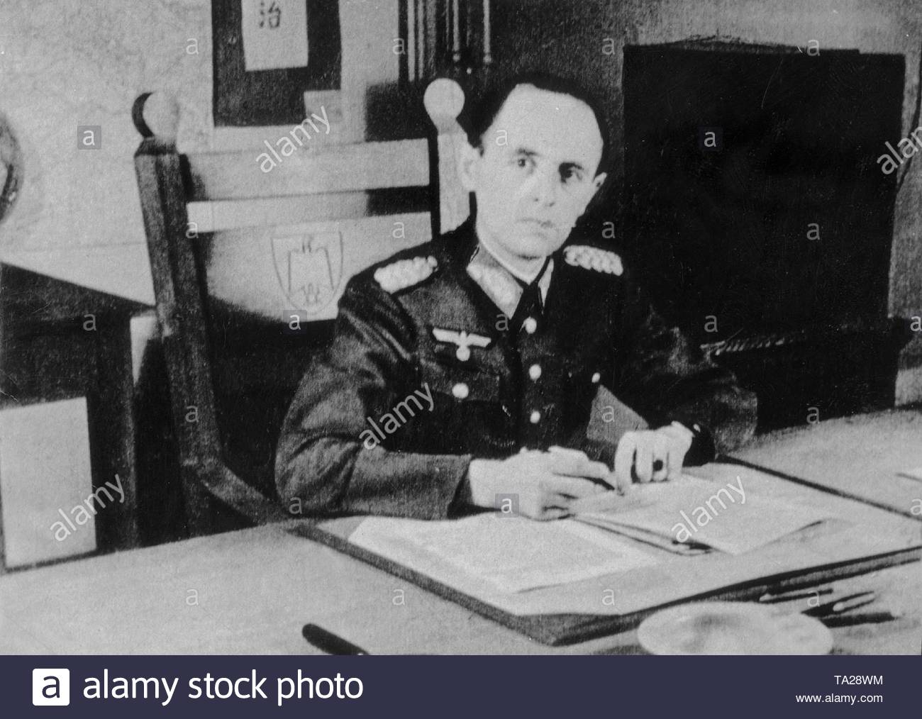 Deutscher Nachrichtenoffizier Stockfotos und -bilder Kaufen - Alamy