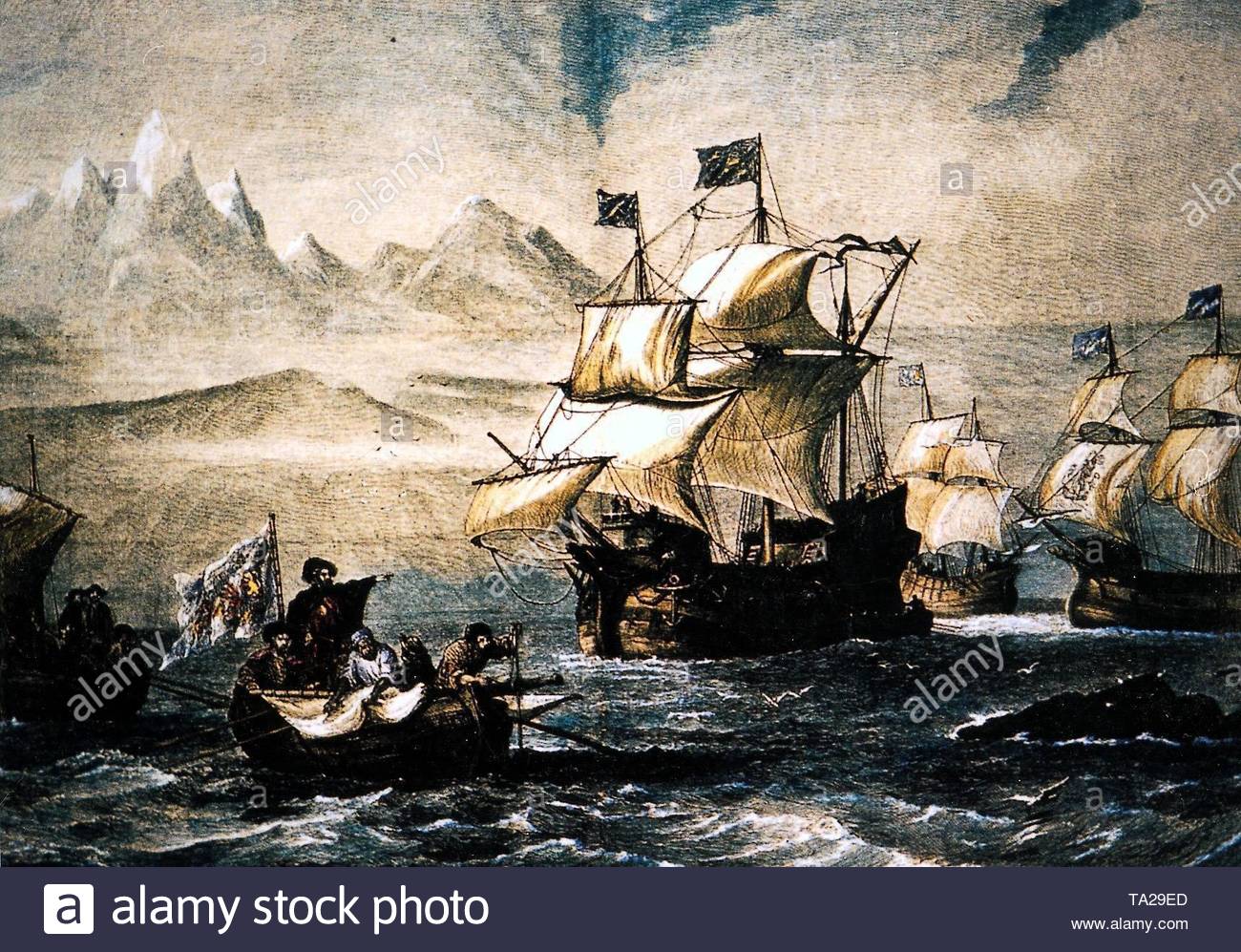 Magellan Circumnavigation Stockfotos & Magellan Circumnavigation Bilder ...