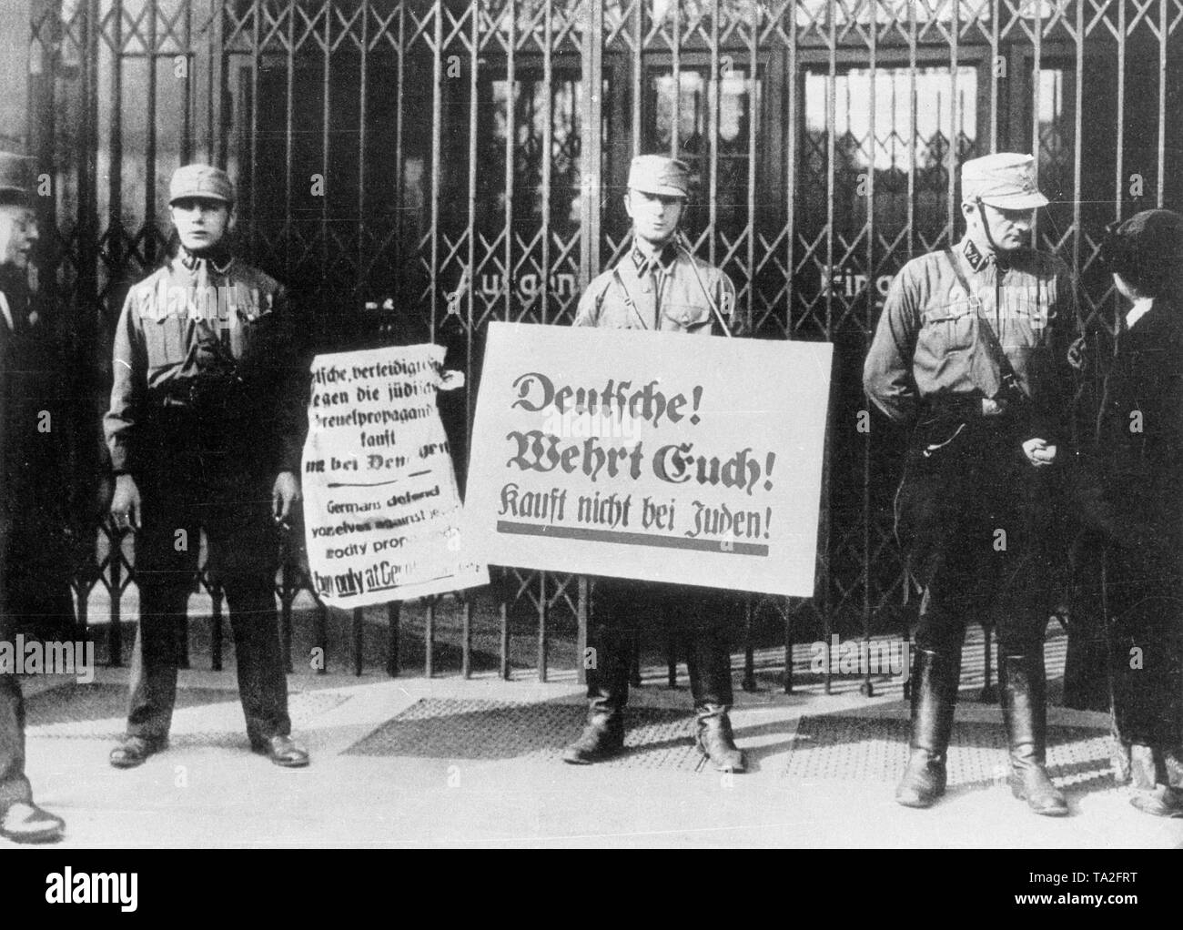 Jüdisches geschäft 1933 -Fotos und -Bildmaterial in hoher Auflösung – Alamy