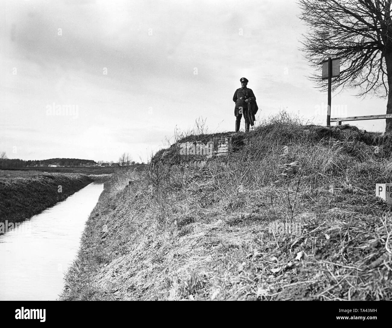 Die neue Grenze zwischen Polen und dem Deutschen Reich unter den ...