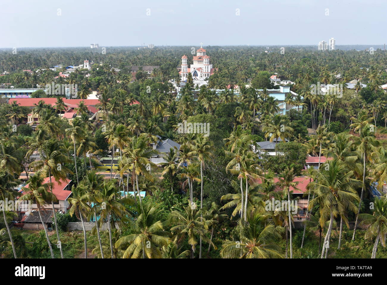 Tangasseri punkt leuchtturm -Fotos und -Bildmaterial in hoher Auflösung ...