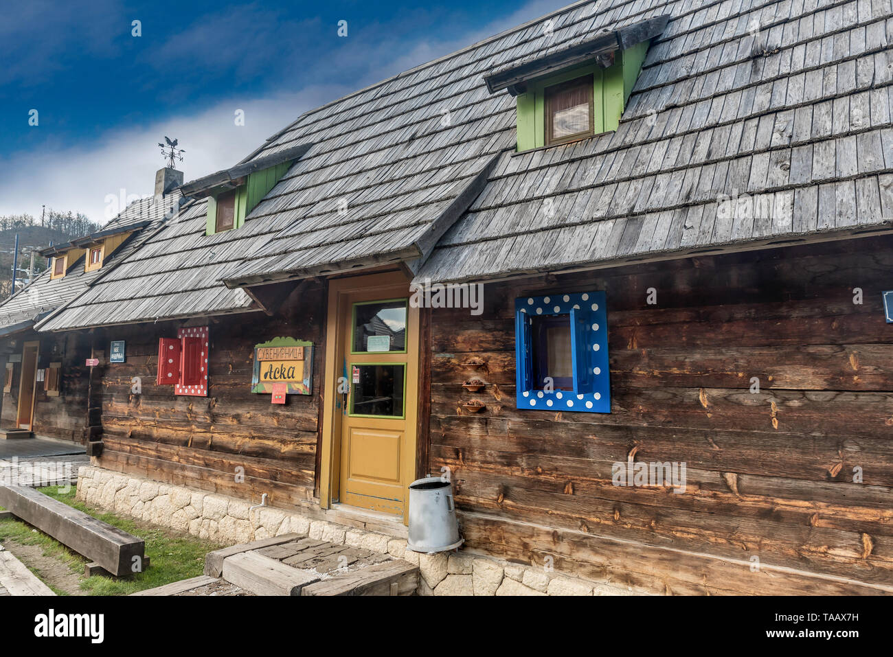 Drvengrad (Mecavnik/Kustendorf) Eco Village von Emir Kusturica in Mokra ...