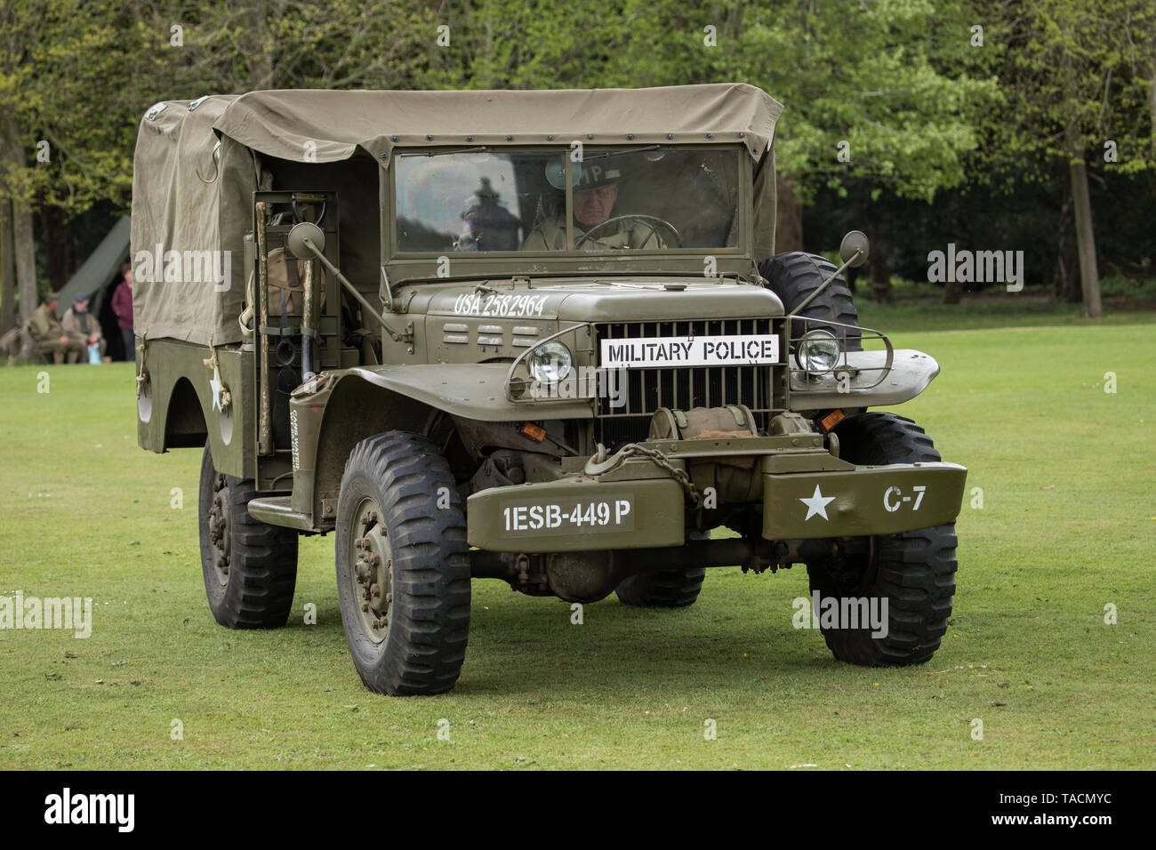 Vintage Amerikanisches Militärfahrzeug Stockfotos und -bilder Kaufen ...