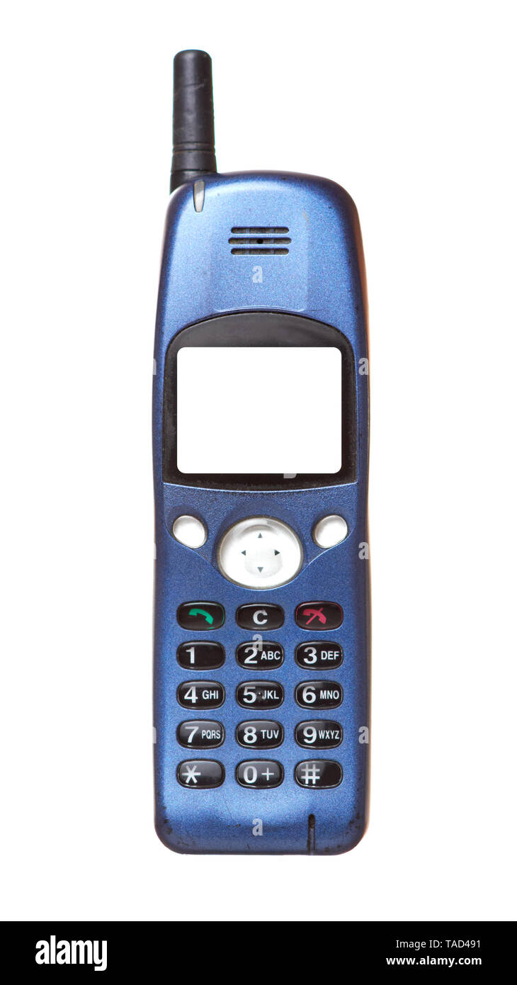Altes retro handy Ausgeschnittene Stockfotos und -bilder - Alamy