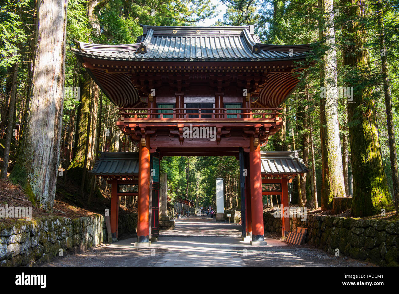 Eingangstor am nikko futarasan schrein -Fotos und -Bildmaterial in hoher Auflösung – Alamy