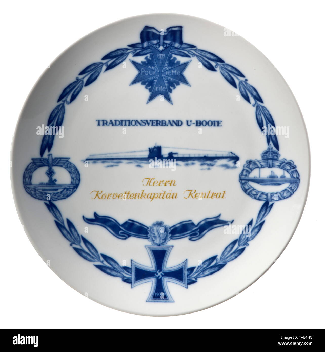 Ritterkreuz Träger, Corvette Captain und Kommandant von U-74 Eitel ...