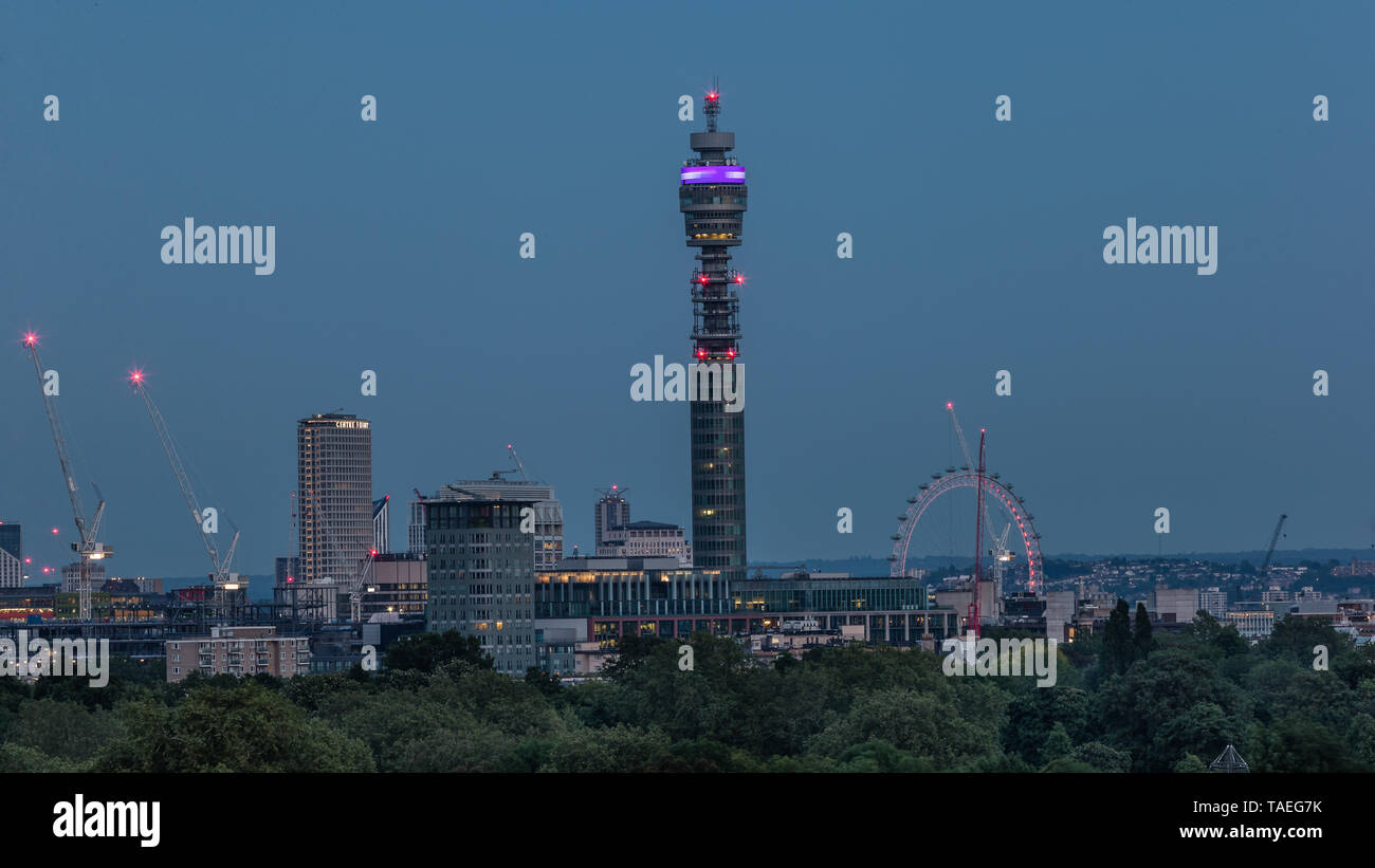 Bt Telekom Turm Stockfotos und -bilder Kaufen - Alamy