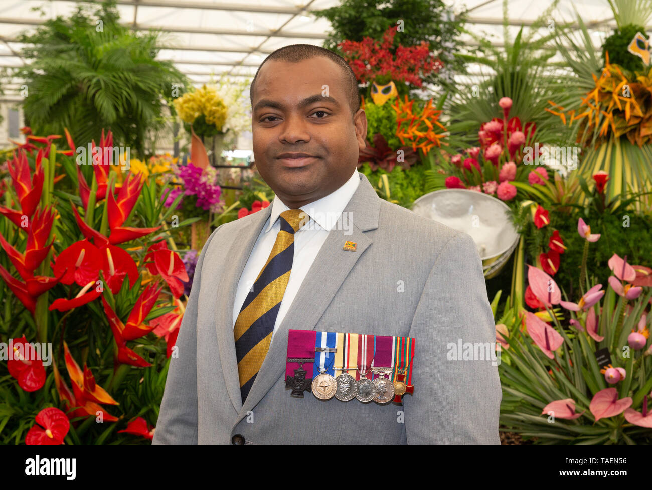 Lance sergeant johnson gideon beharry verlieh den vc -Fotos und ...