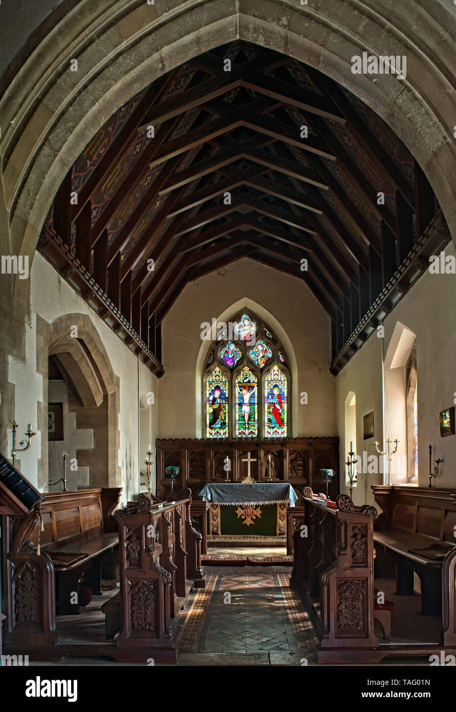 Das Heiligtum von die einzige protestantische Kirche in von Augustus ...