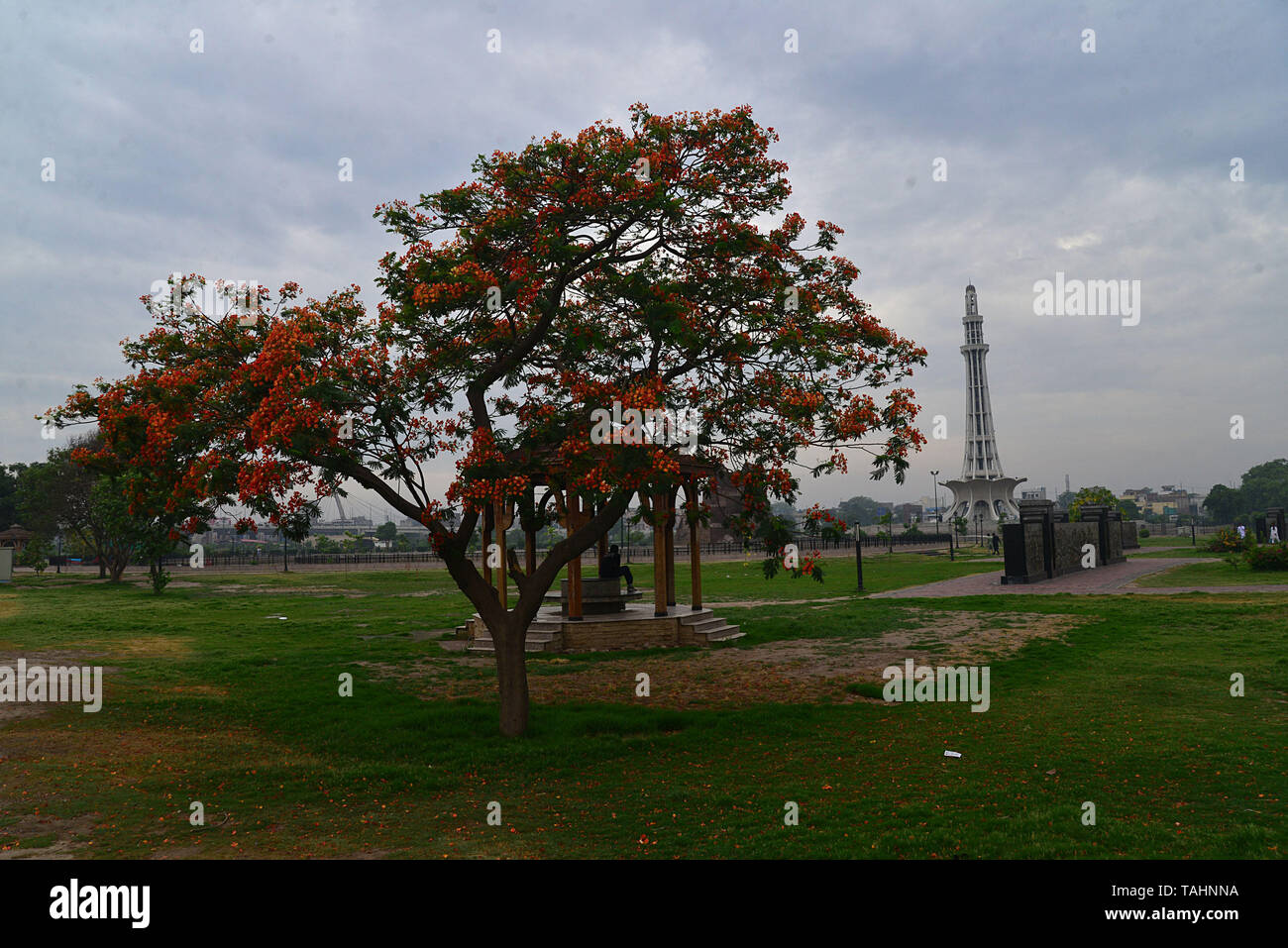 Das pakistanische Volk besuchen Sie die historischen Orte Greator Iqbal ...