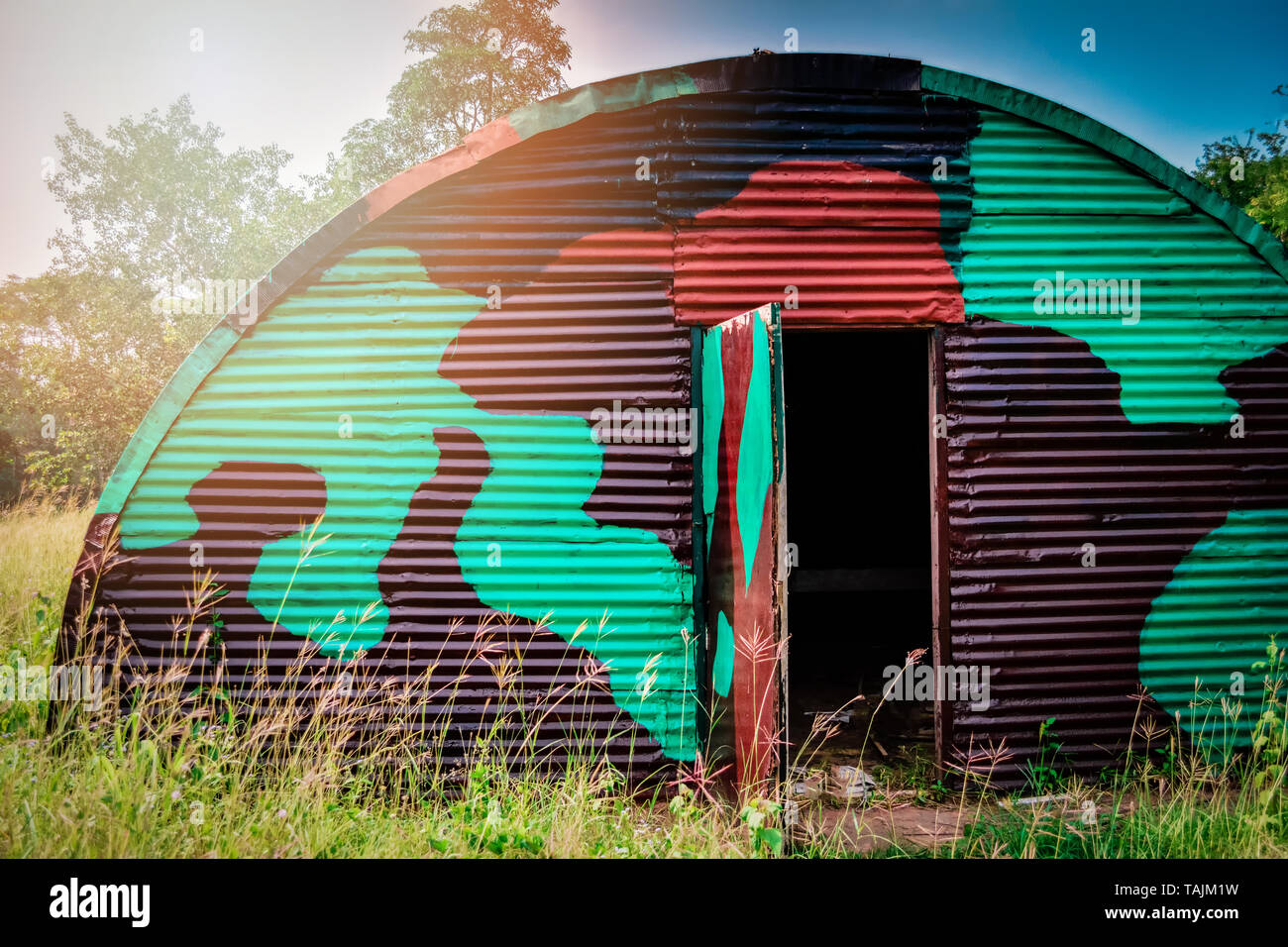 Bunker Camouflage Stockfotos und -bilder Kaufen - Alamy