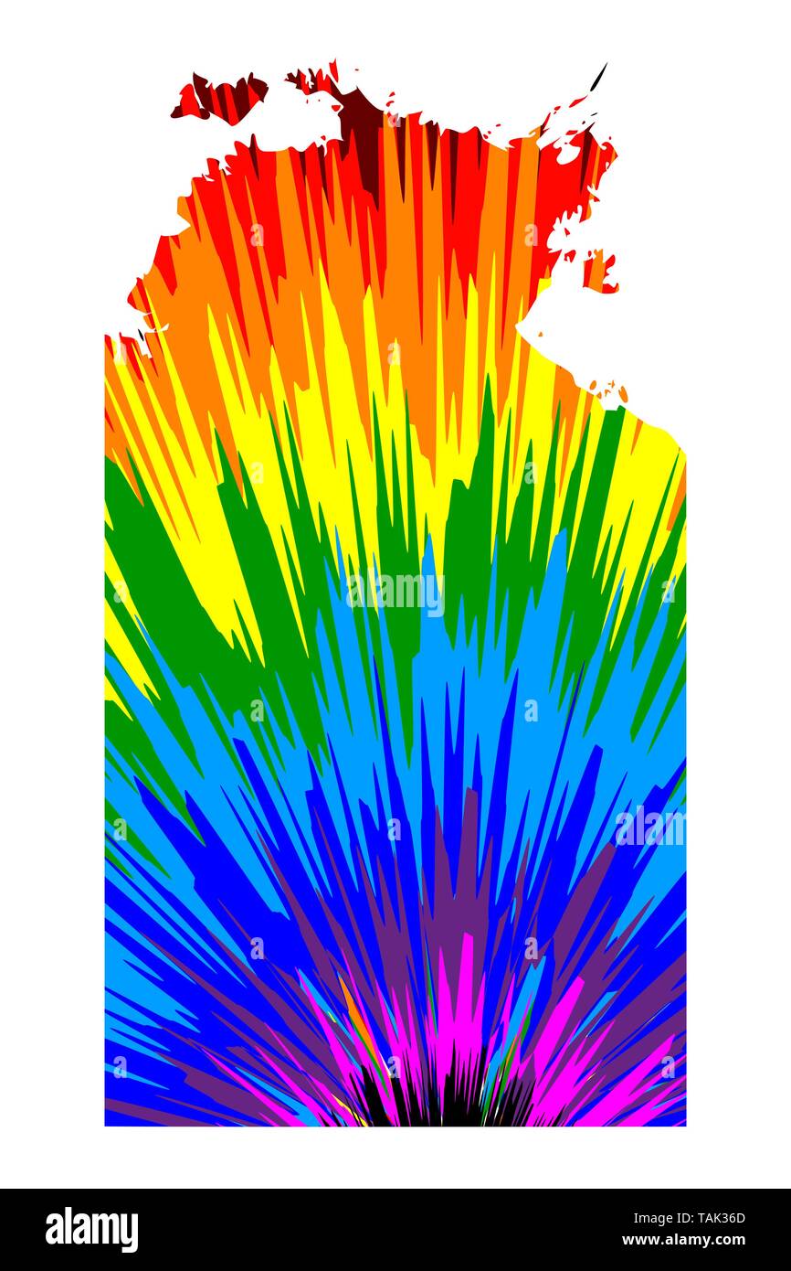 Northern Territory (die australischen Bundesstaaten und Territorien, NT ...