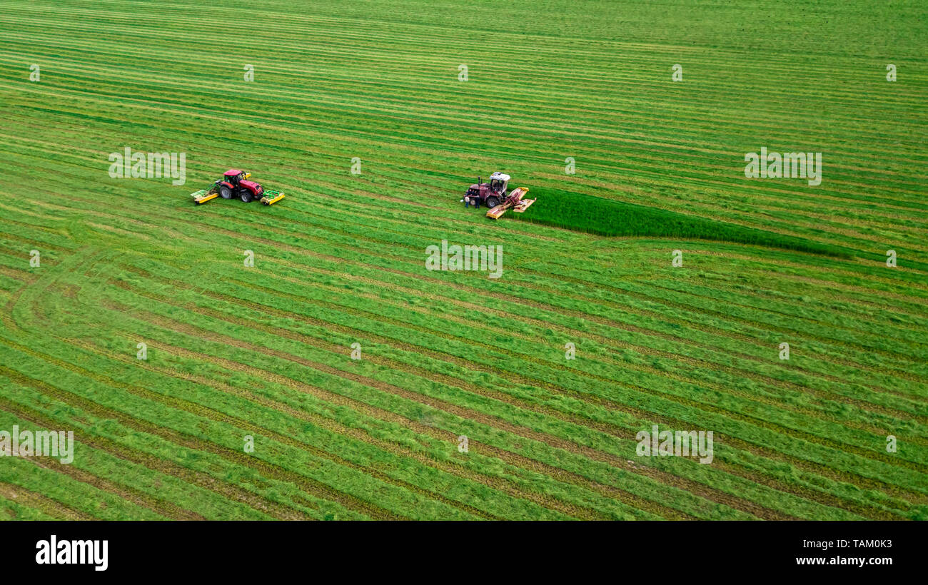 Traktor harvester federschnitt -Fotos und -Bildmaterial in hoher ...