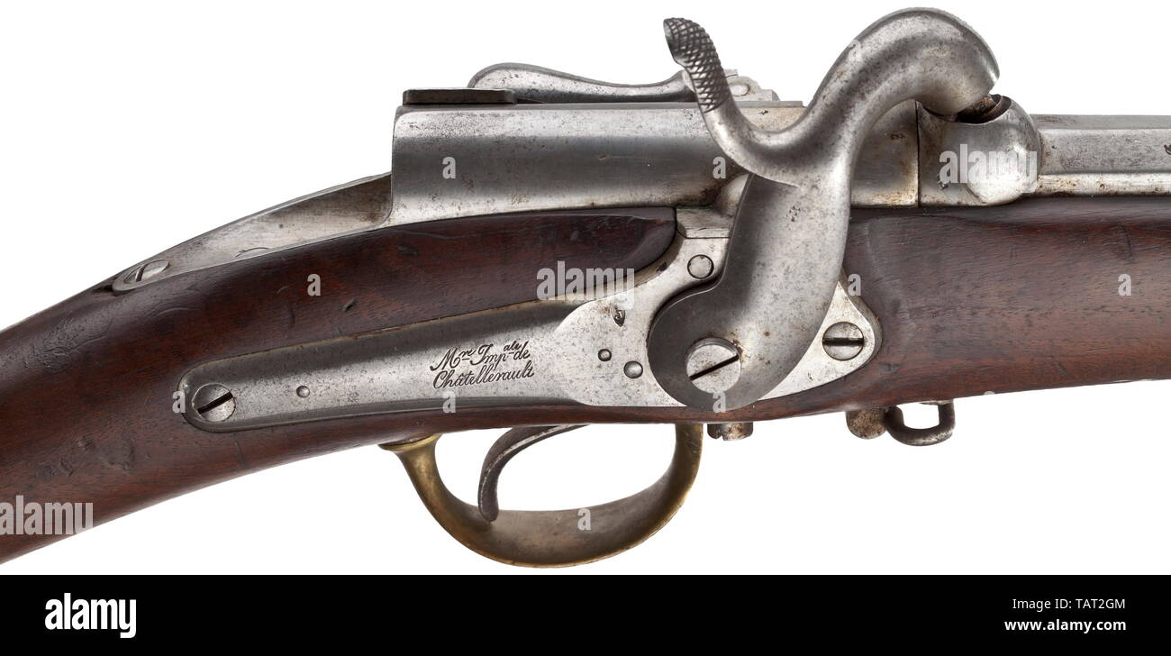 Eine Kavallerie musketoon Arcelin, System 1856, leicht matt, RIFLED ...