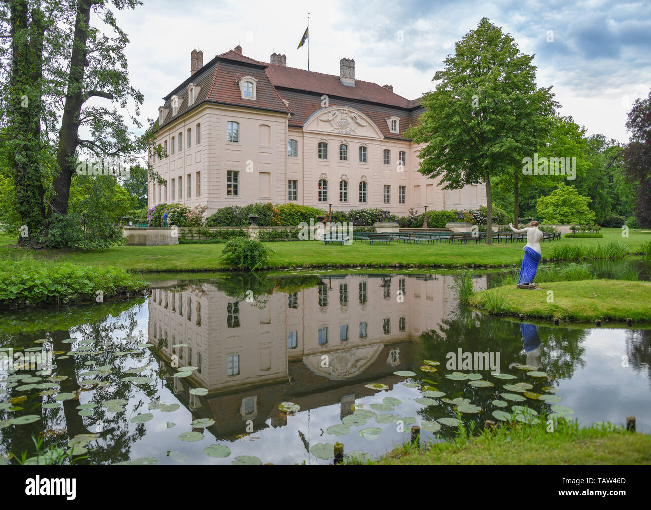 27. Mai 2019, Brandenburg, Cottbus: Schloss Branitz in der Fürst ...
