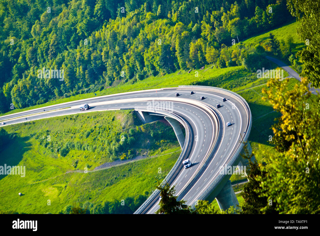 Die neue autobahn in bayern Stockfotos und -bilder Kaufen - Alamy