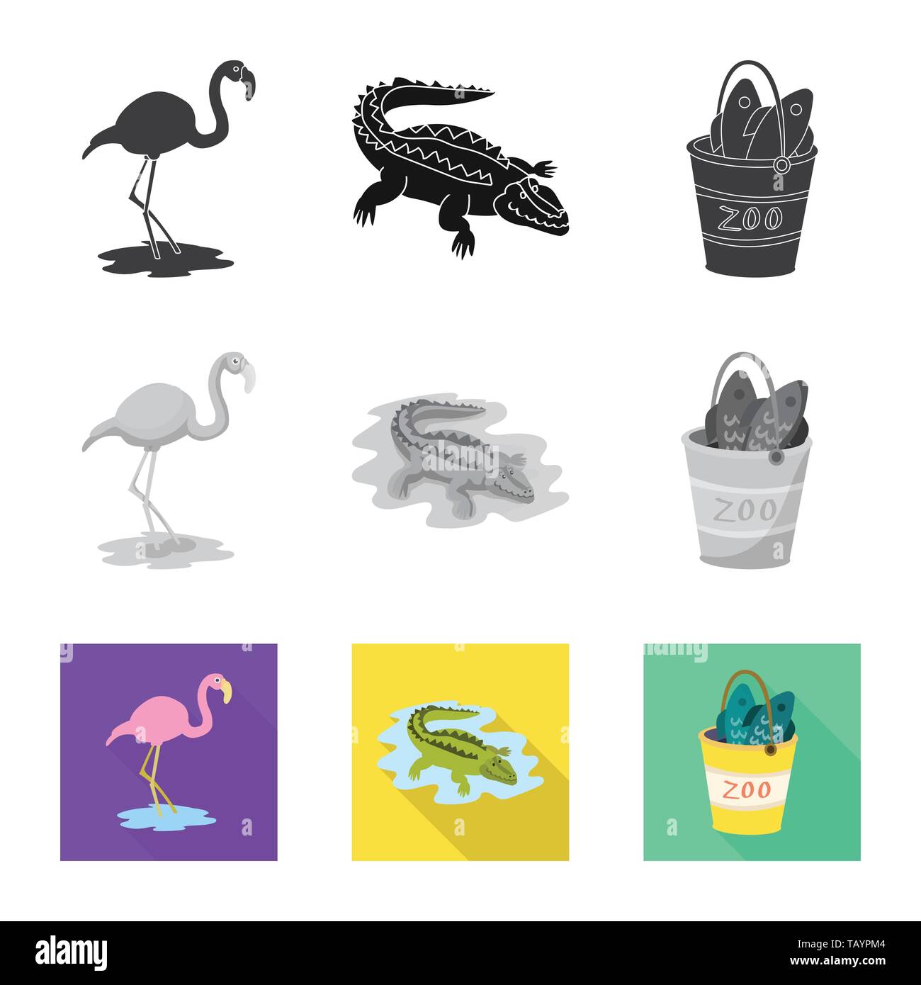 Vector Illustration der Natur und Spaß Symbol. Sammlung von Natur und ...