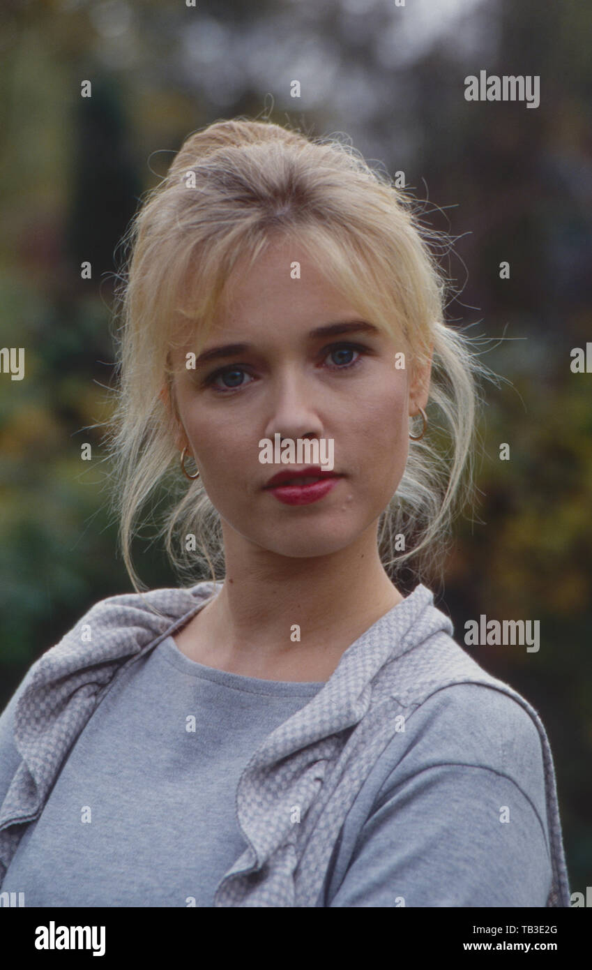 Tina Ruland, deutsche Plant, Deutschland 1992. Die deutsche ...