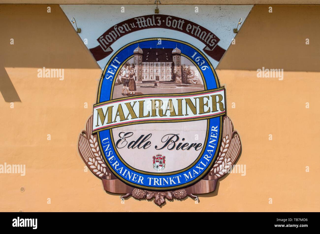 Maxlrain schloss -Fotos und -Bildmaterial in hoher Auflösung – Alamy