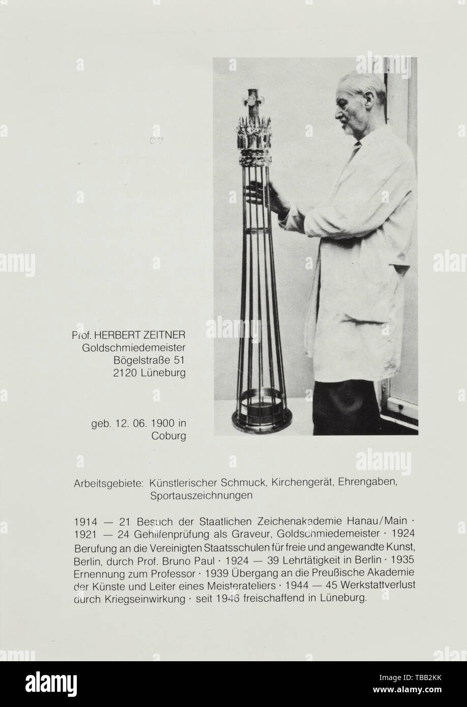 Herbert liste -Fotos und -Bildmaterial in hoher Auflösung – Alamy