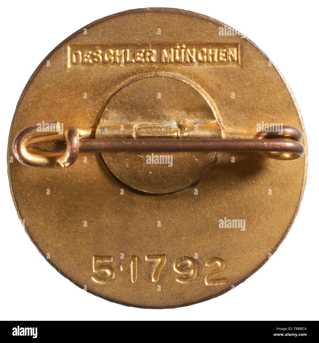 Die John PEPERA SAMMLUNG, eine goldene Partei Abzeichen der NSDAP in 24 ...