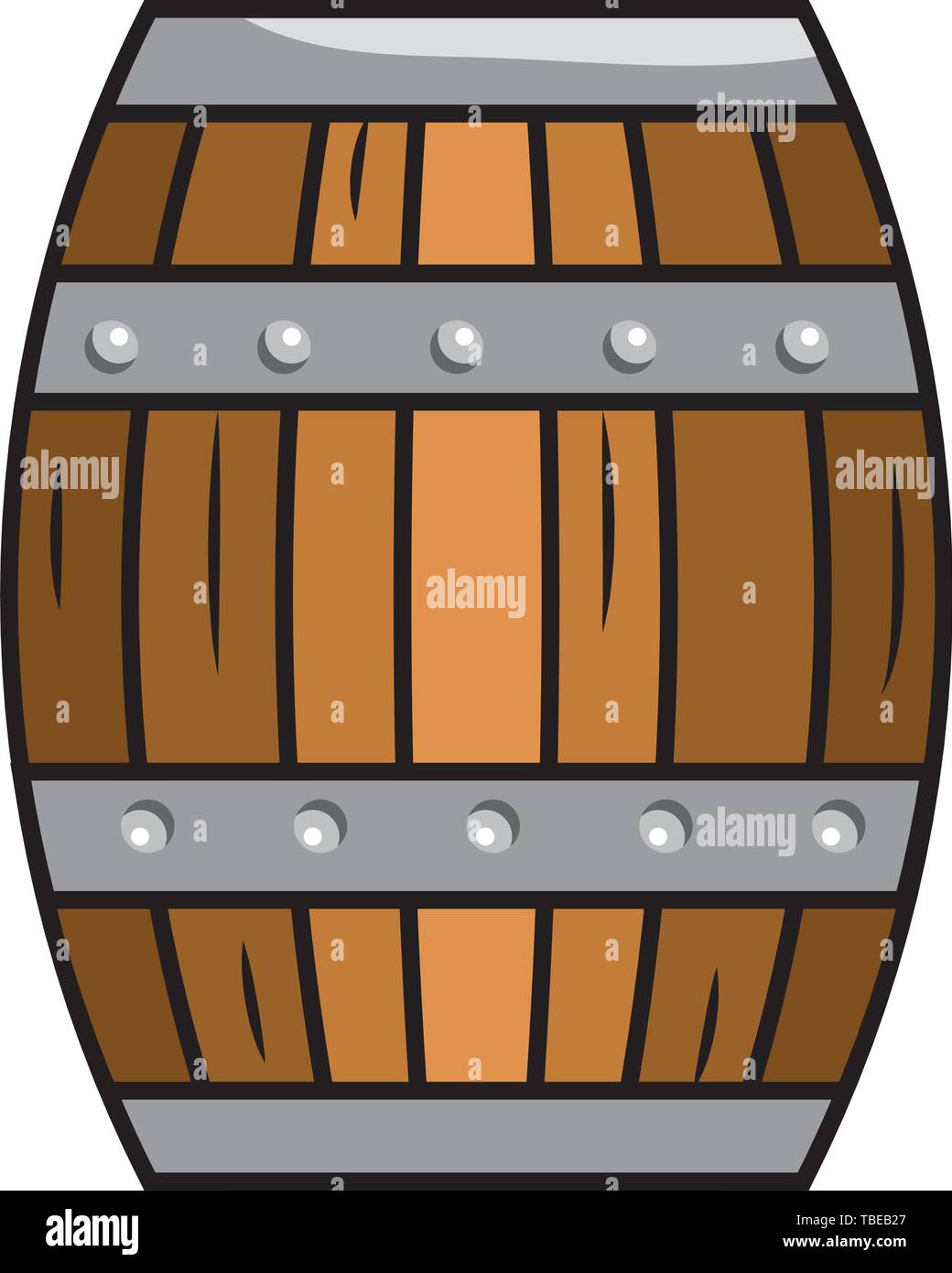 Holz Fass Design, Alte vintage Wein Alkohol Weingut und Bier Thema ...