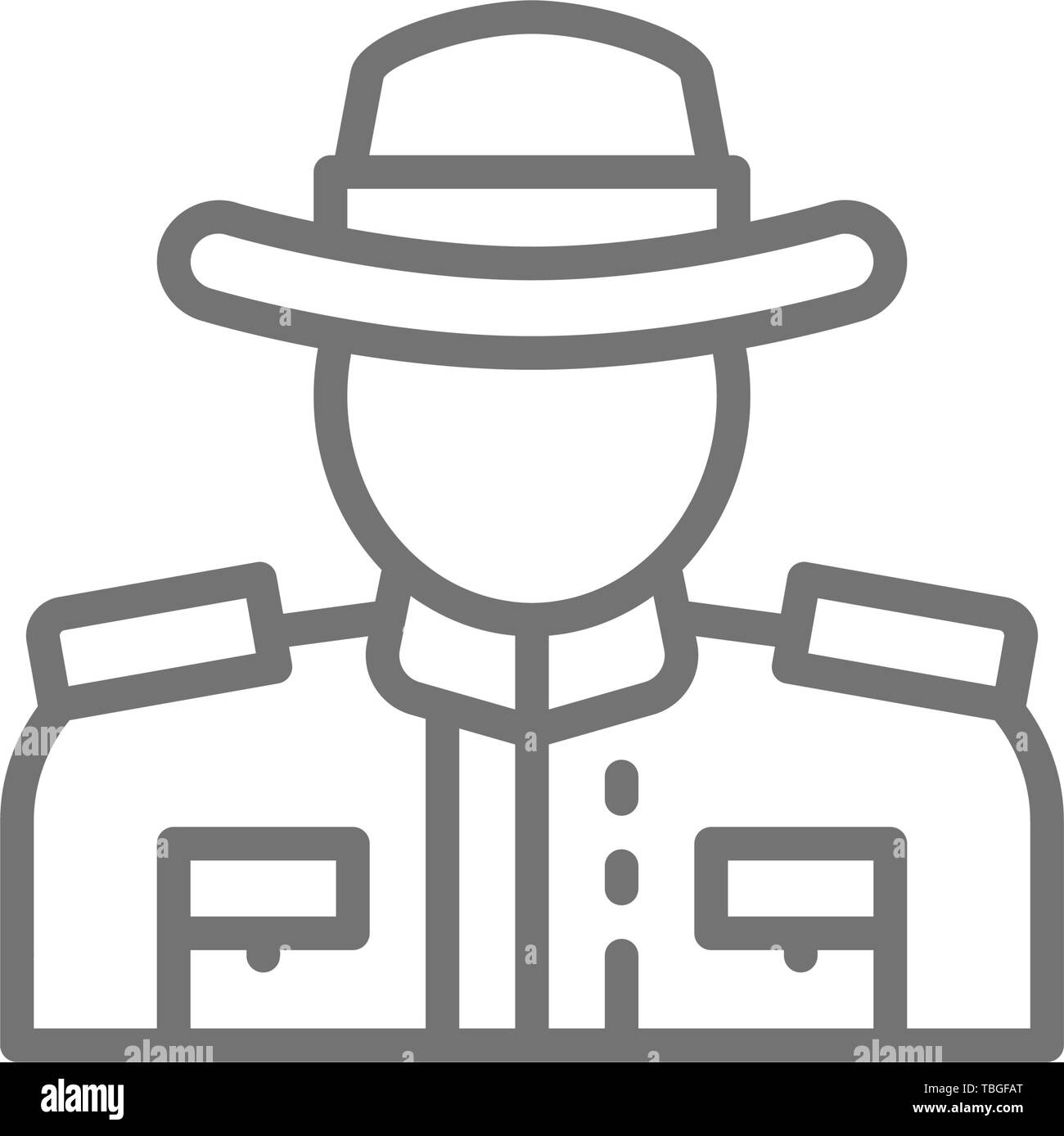 Historische polizeiuniform Stock-Vektorgrafiken kaufen - Alamy