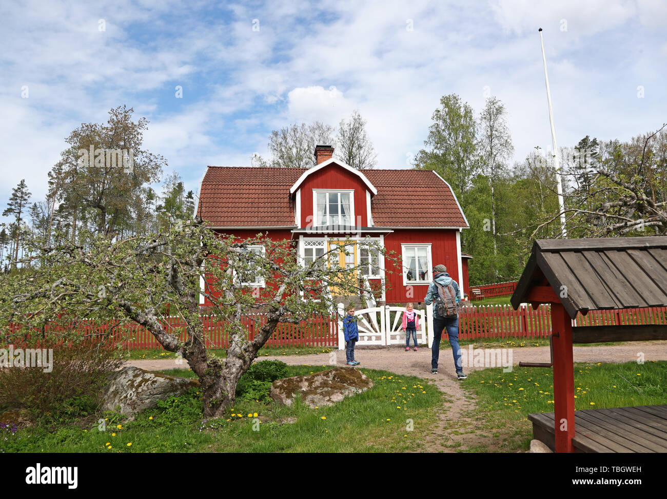 KATTHULT, GIBBERYD 20190515 Katthult, känt från Astrid Lindgrens böcker ...