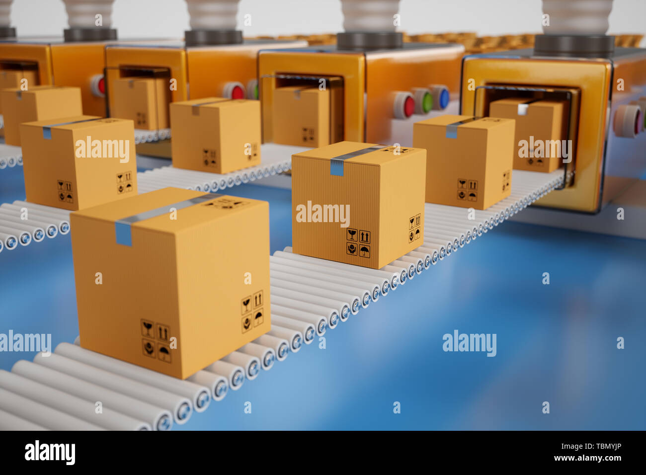 Flat conveyor belt -Fotos und -Bildmaterial in hoher Auflösung – Alamy