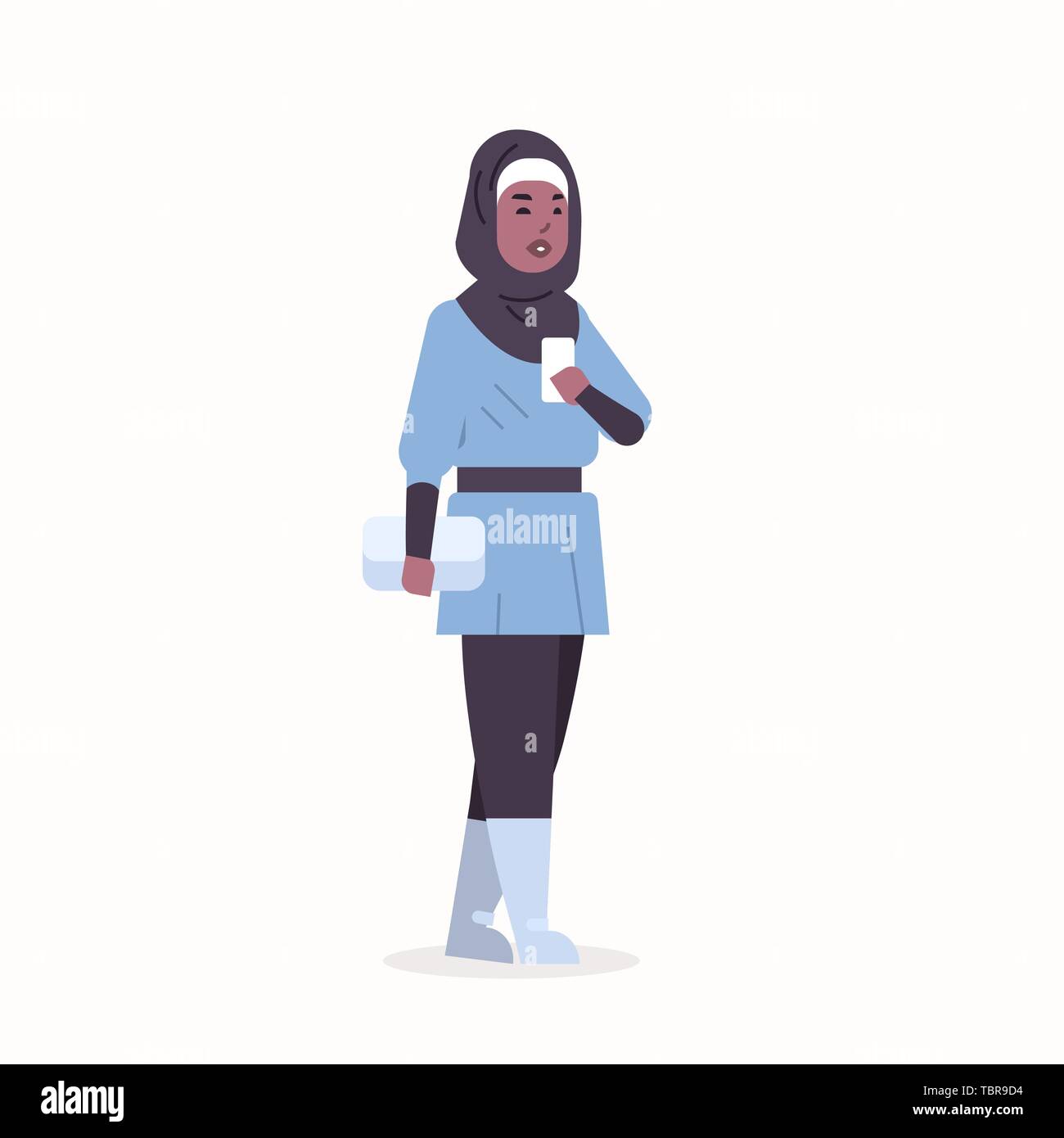 Cartoon Girl Hijab Stockfotos & Cartoon Girl Hijab Bilder - Alamy