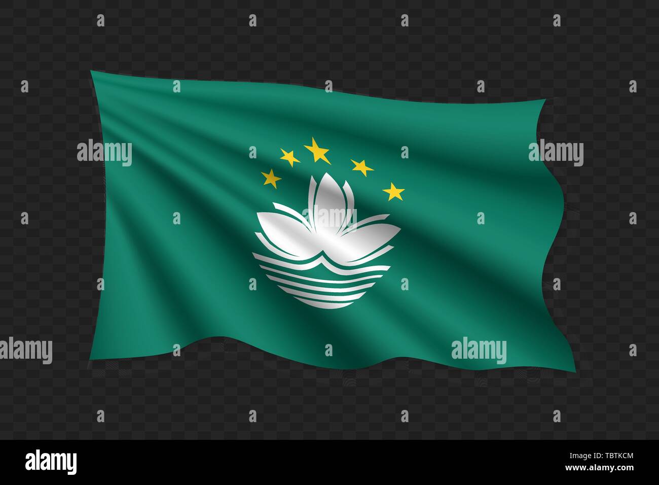 Macau 3d flagge Stock-Vektorgrafiken kaufen - Alamy