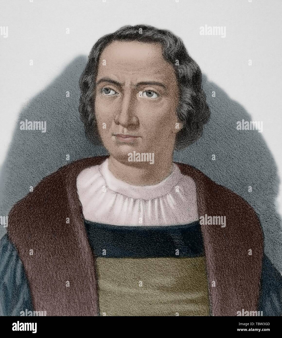 Cristobal colon dibujo -Fotos und -Bildmaterial in hoher Auflösung – Alamy