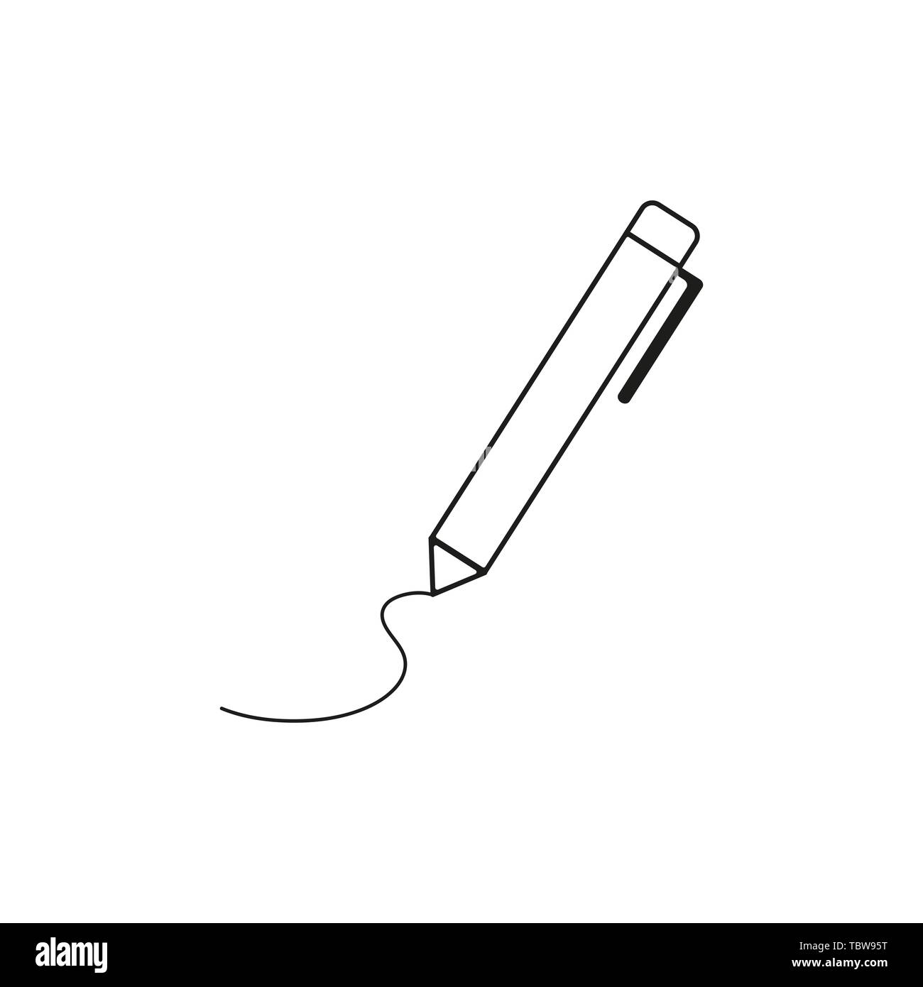 Stift Schreiben Symbol