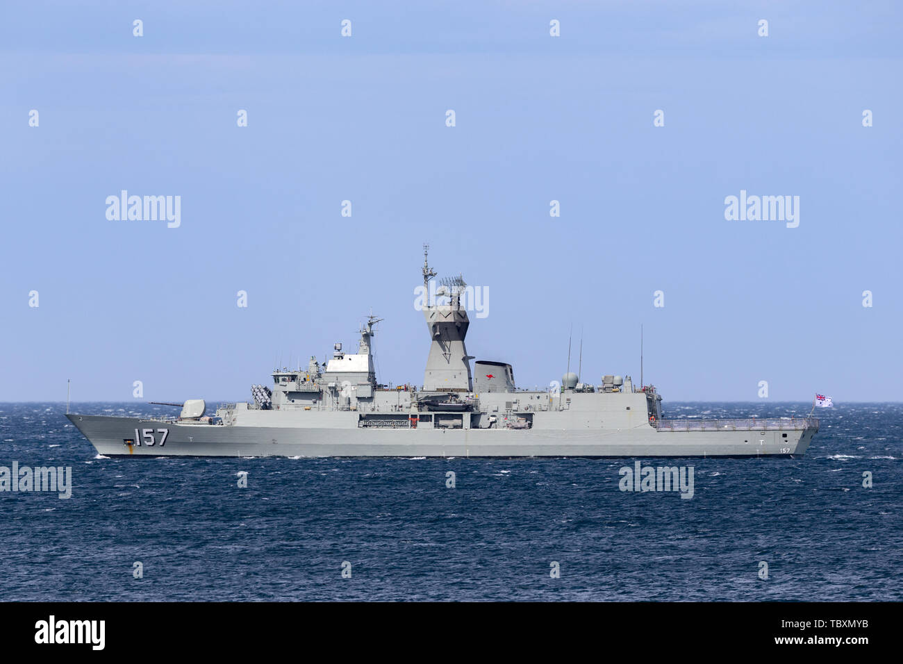 HMAS Perth (FFH 157) Anzac-Klasse Fregatte der Royal Australian Navy ...