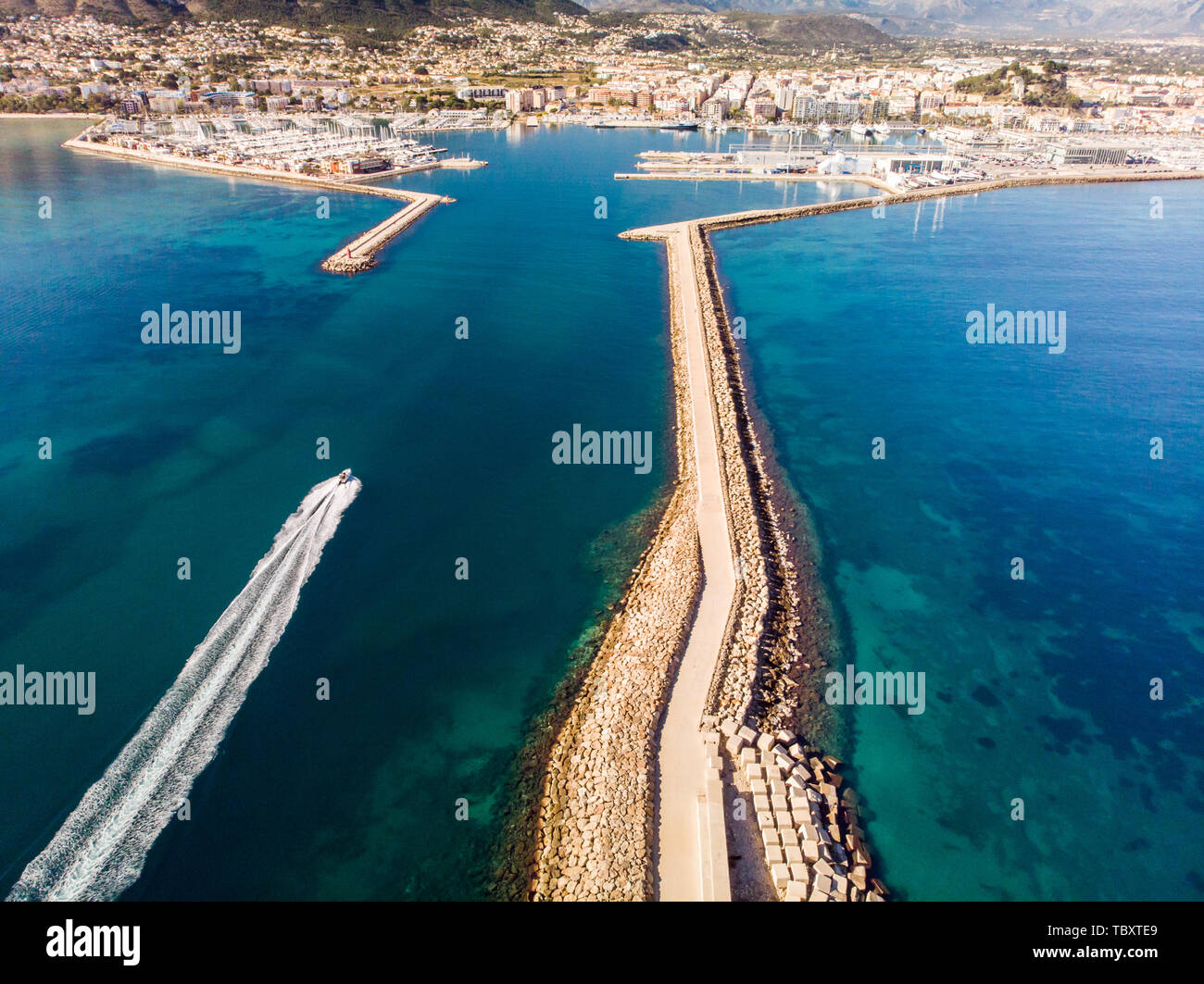 Denia Spain Montgo Stockfotos und -bilder Kaufen - Alamy