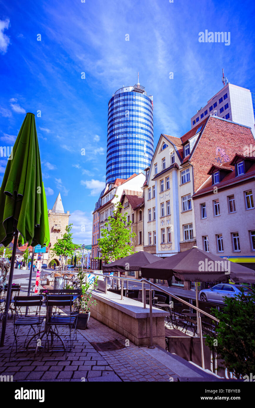Jentower intershop turm -Fotos und -Bildmaterial in hoher Auflösung – Alamy