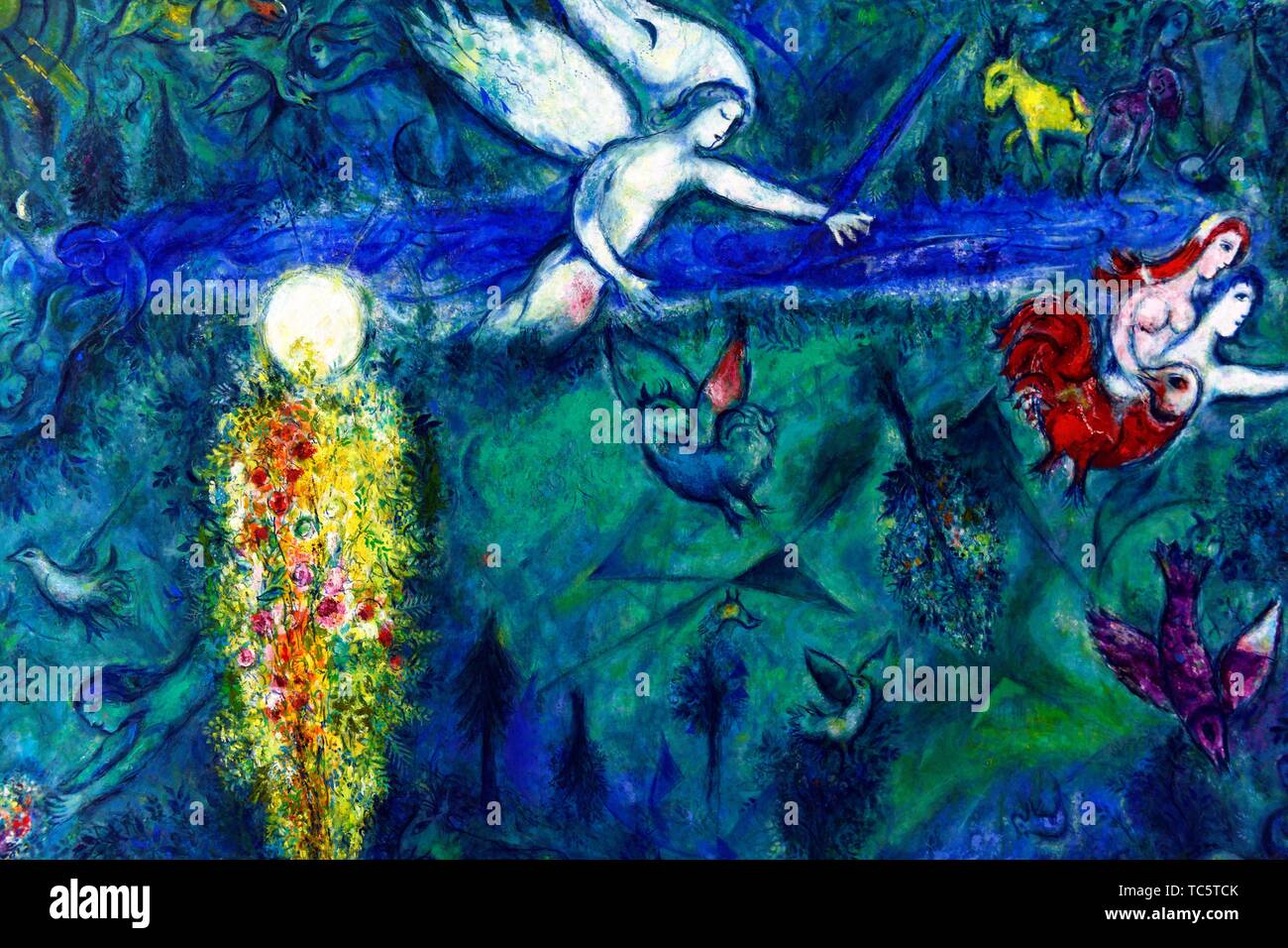 Marc chagall adam und eva -Fotos und -Bildmaterial in hoher Auflösung – Alamy