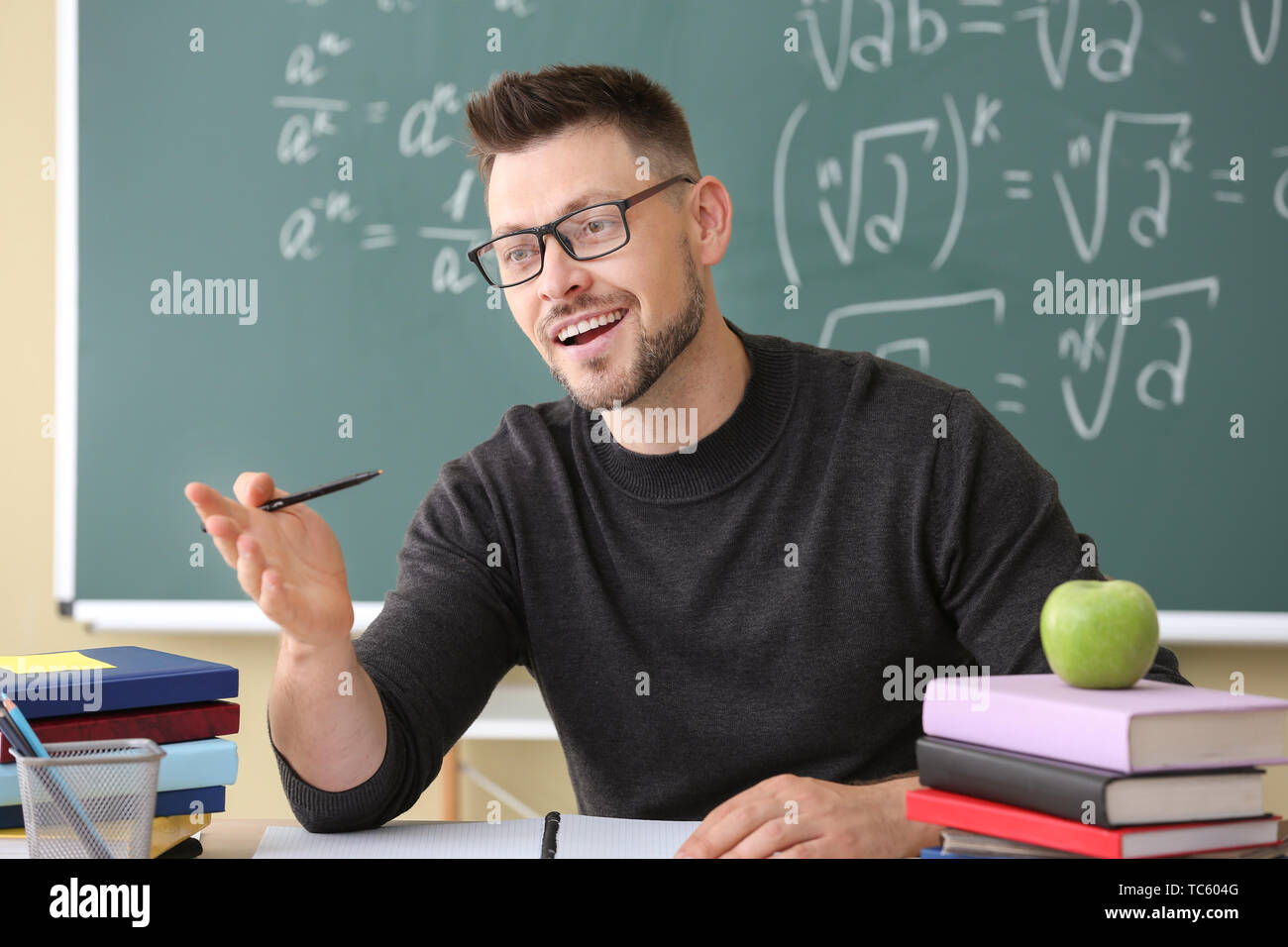 Maths teacher -Fotos und -Bildmaterial in hoher Auflösung – Alamy