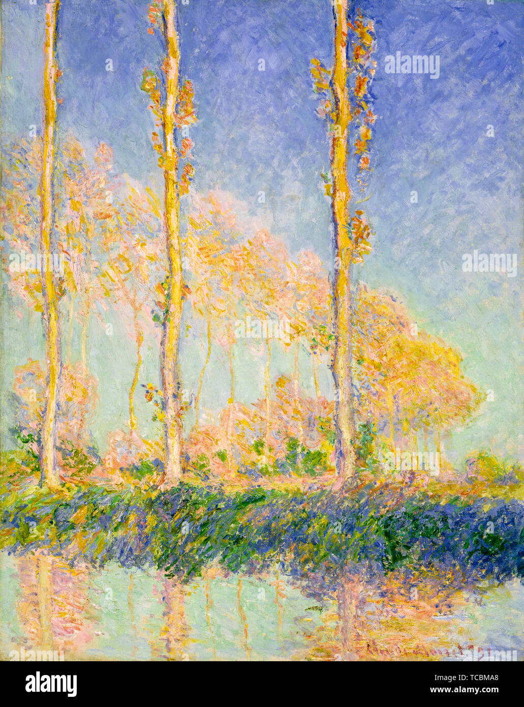 Monet Pappeln Stockfotos und -bilder Kaufen - Alamy