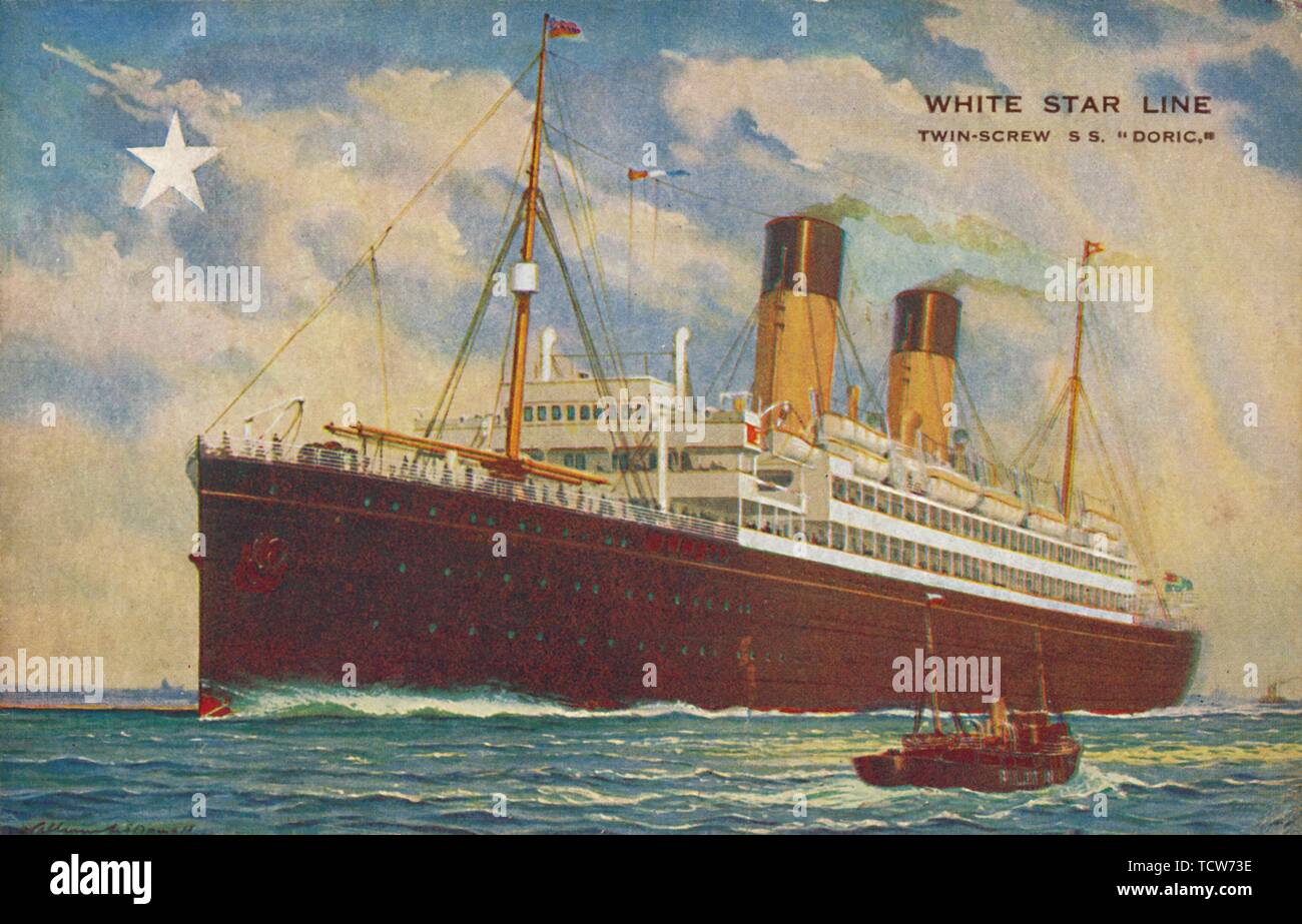 White star line dampfer -Fotos und -Bildmaterial in hoher Auflösung – Alamy