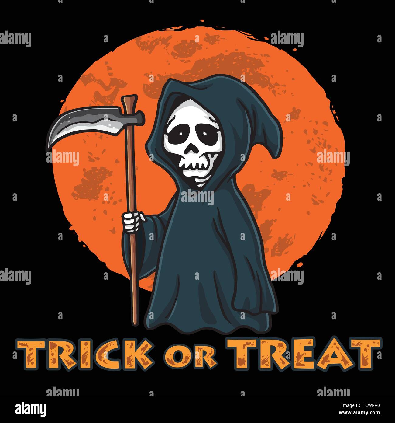 Der sensenmann Stock-Vektorgrafiken kaufen - Alamy