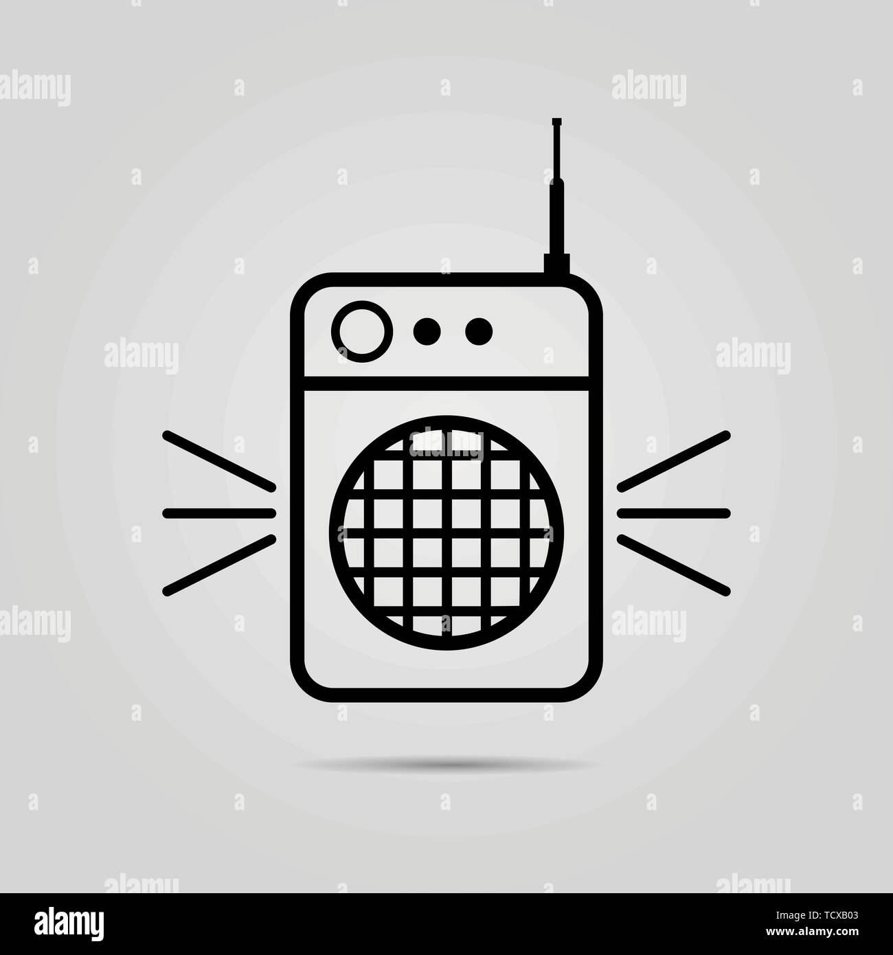 Radio icon -Fotos und -Bildmaterial in hoher Auflösung – Alamy