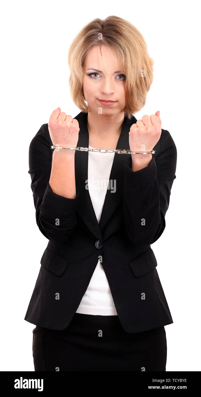 Frau in handschellen -Fotos und -Bildmaterial in hoher Auflösung ...