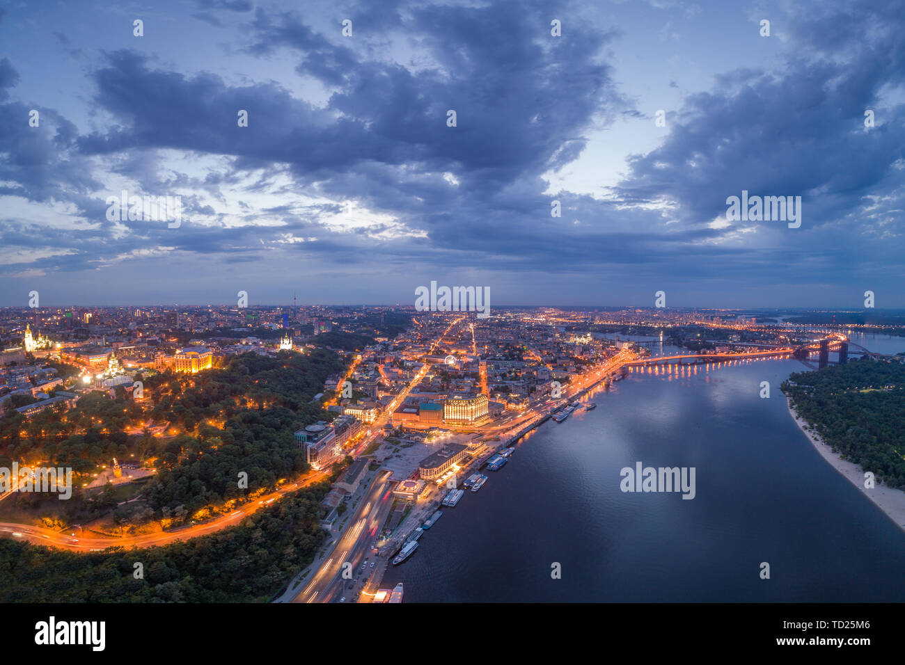 Panorama Von Kiew Stockfotos und -bilder Kaufen - Alamy