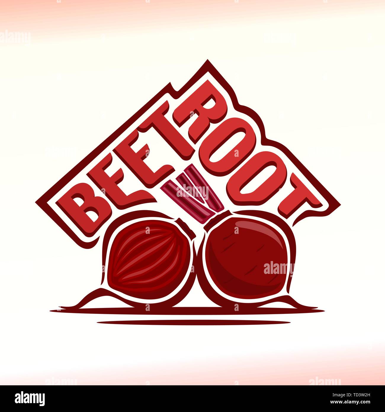 Bio rote beete Stock-Vektorgrafiken kaufen - Alamy