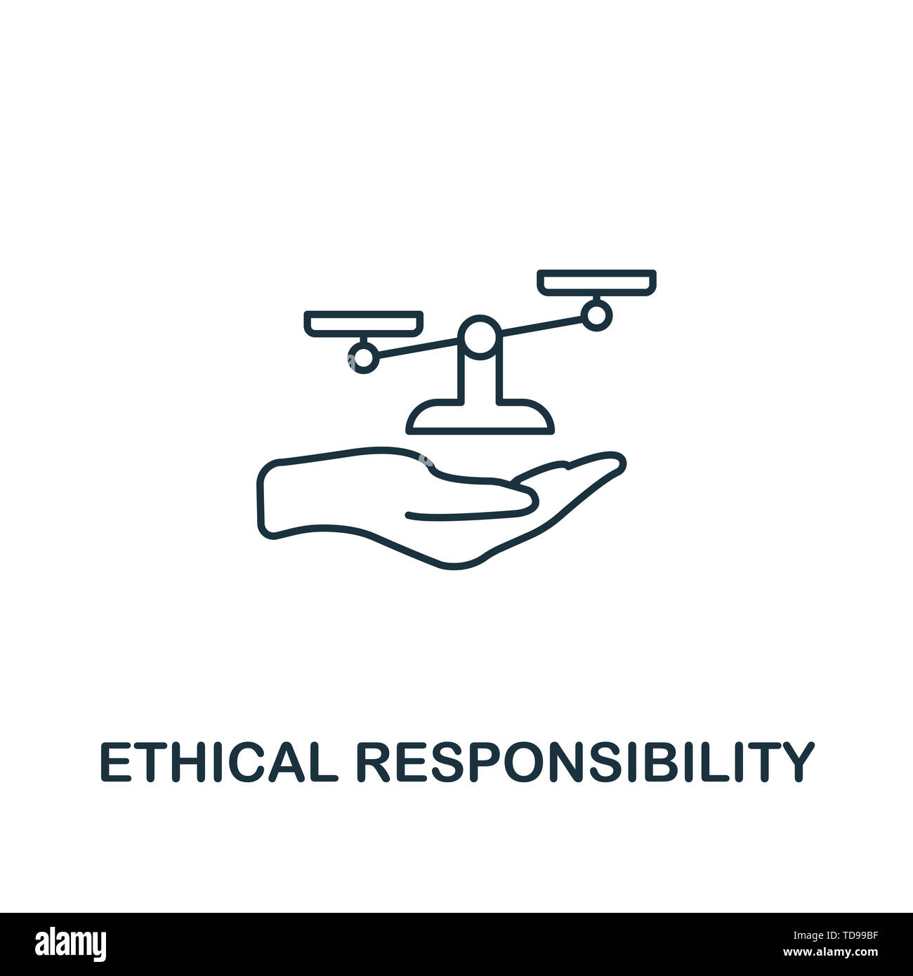 Verantwortung icon -Fotos und -Bildmaterial in hoher Auflösung – Alamy